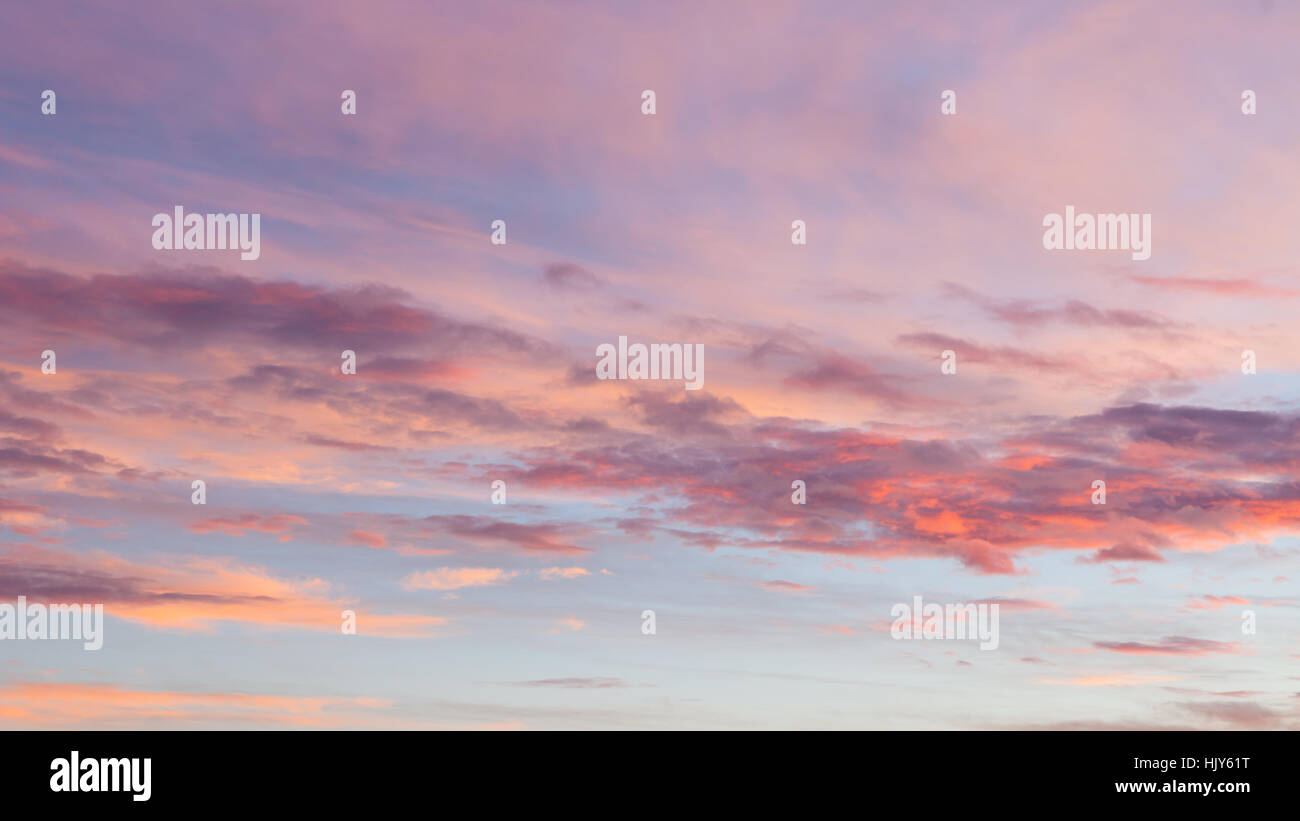 Beautiful colors sunset clouds Stock Photo - Alamy