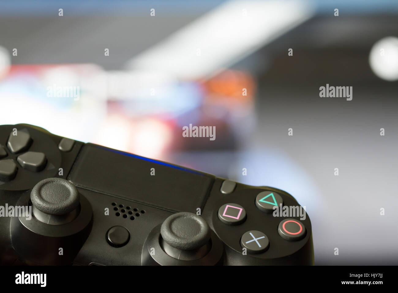 Video game screen hi-res stock photography and images - Alamy