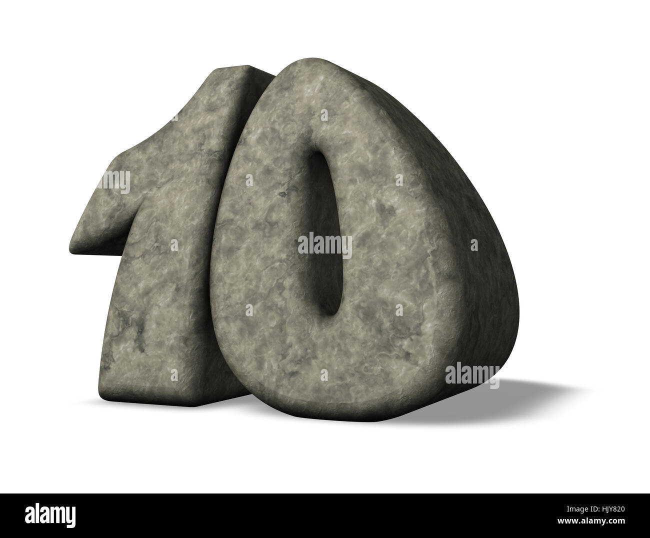 Number 10 stone hi-res stock photography and images - Alamy