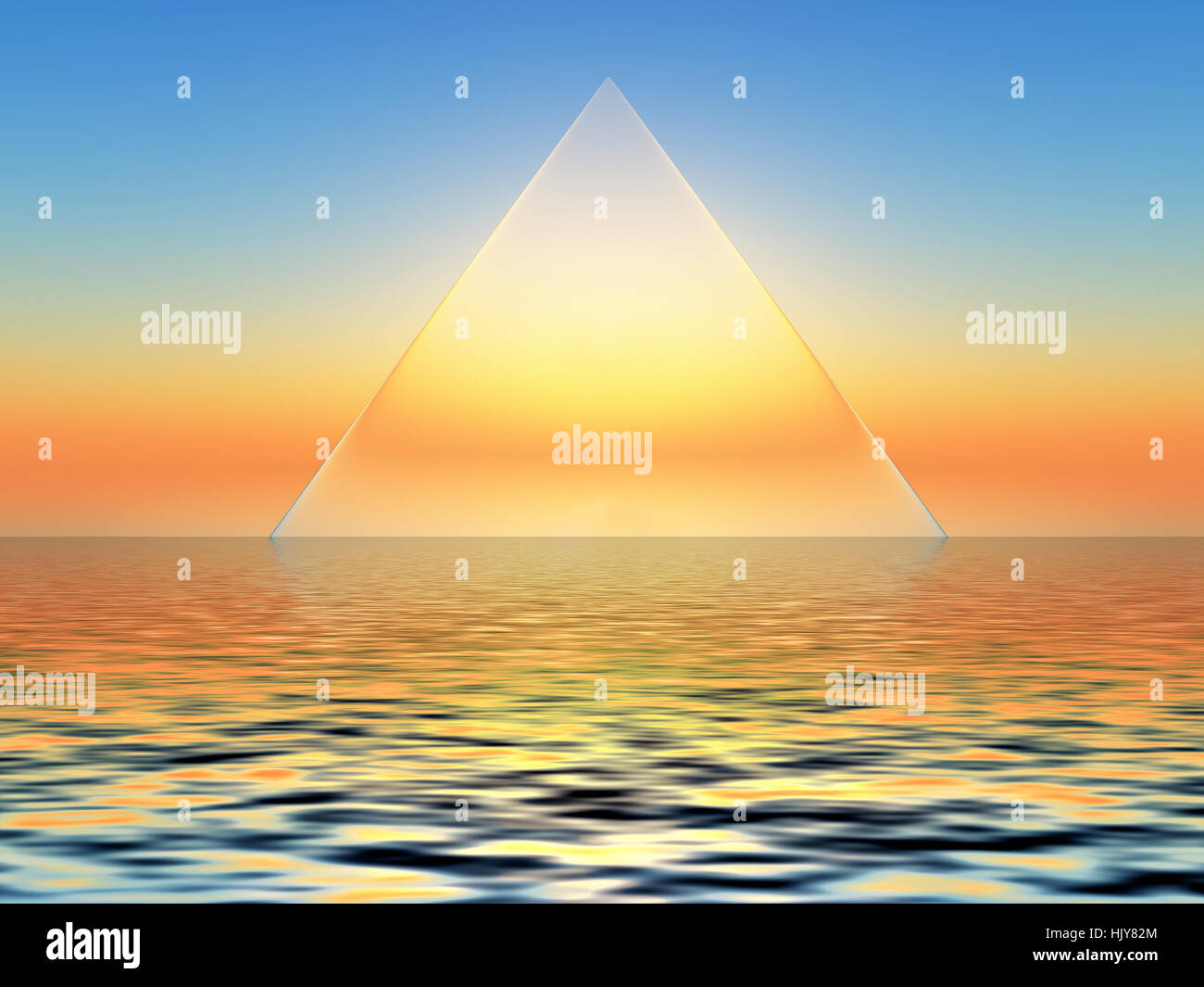 Triangular sea hi-res stock photography and images - Alamy