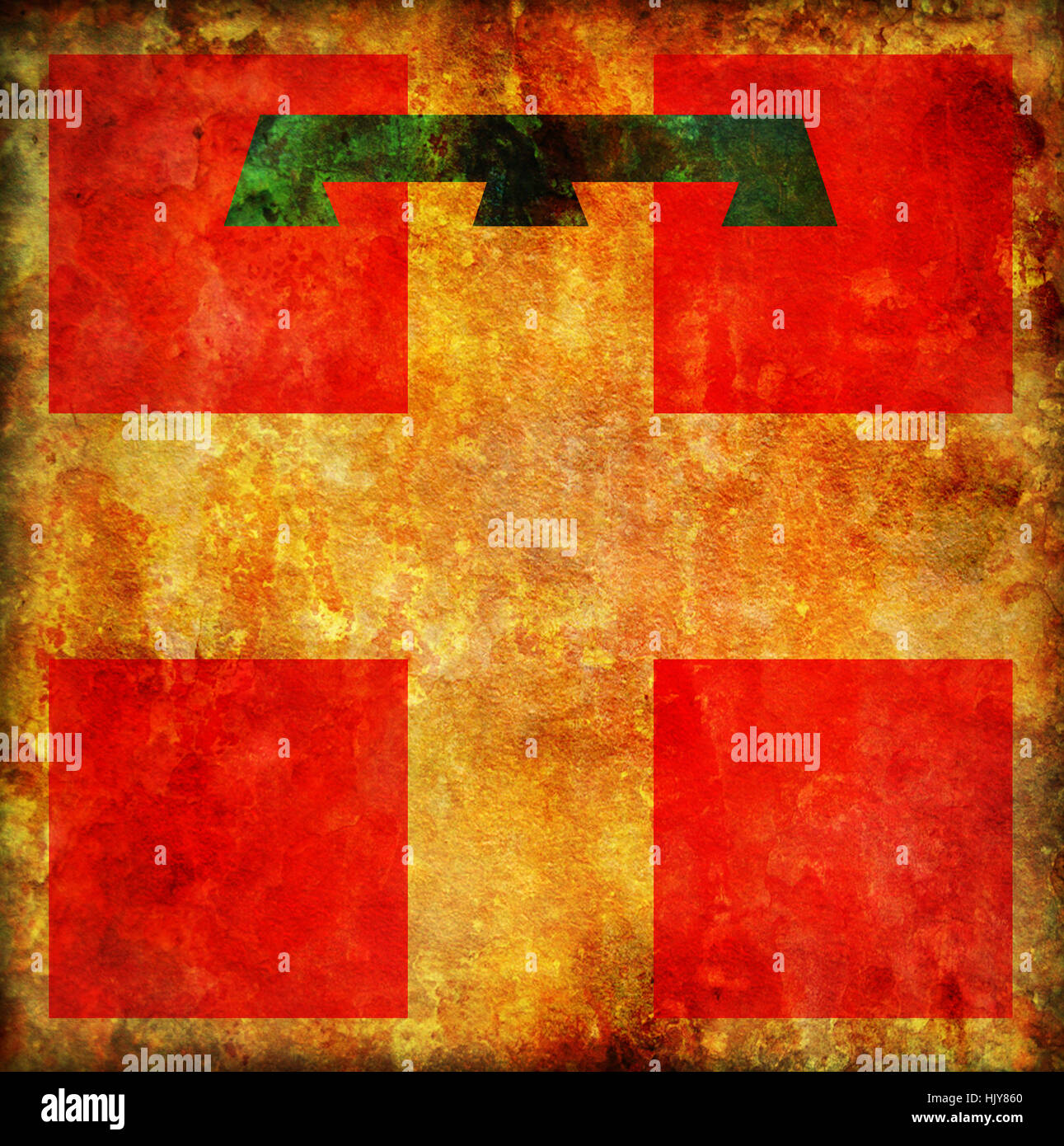 isolated, emblem, vintage, region, sign, province, old, white ...