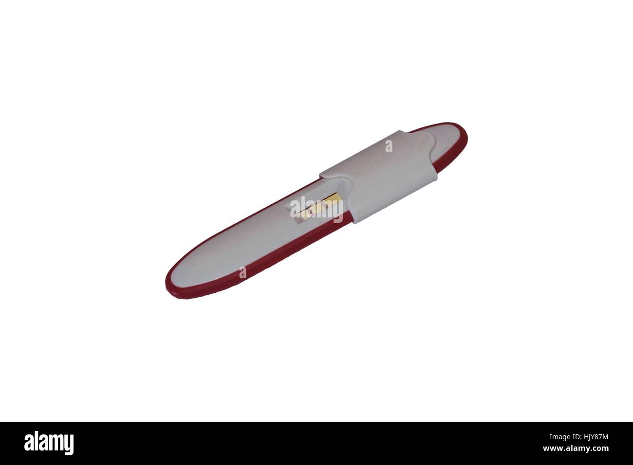 Negative plastic pregnancy test hi-res stock photography and images - Alamy