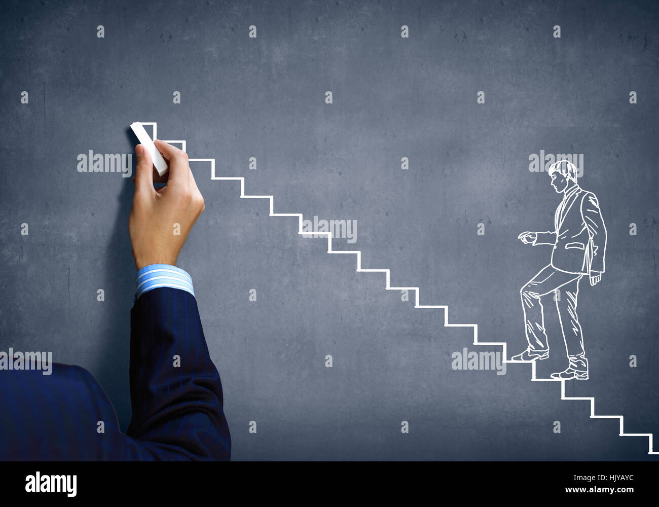 Career development drawing hi-res stock photography and images - Alamy