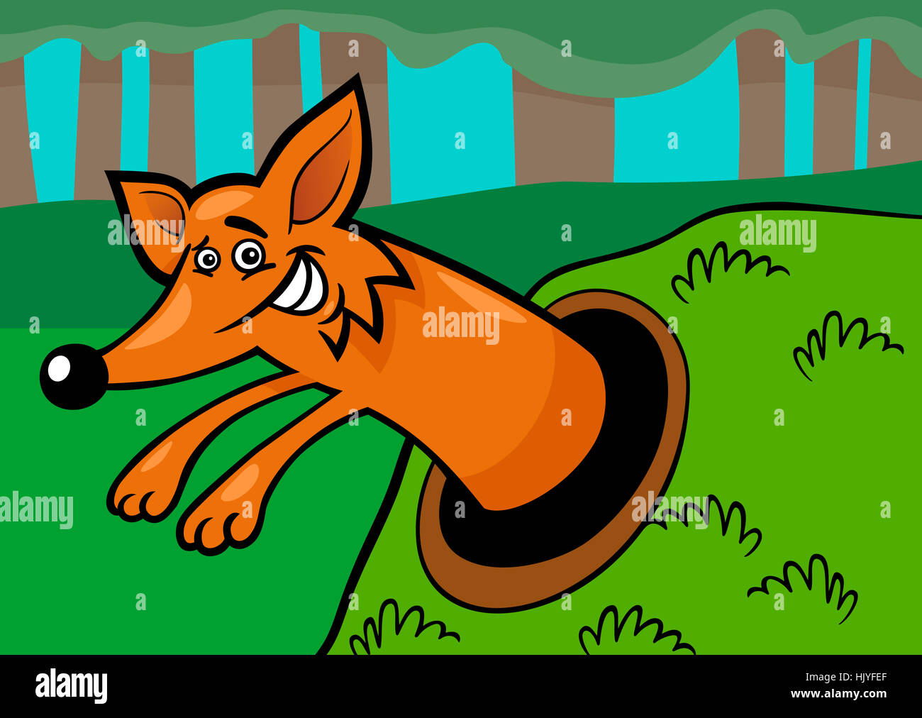 Fox Cartoon Stock Photos & Fox Cartoon Stock Images - Alamy