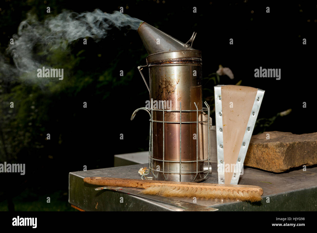 smoke, smoking, smokes, fume, bees, beehive, bee-keeping, apiarist ...