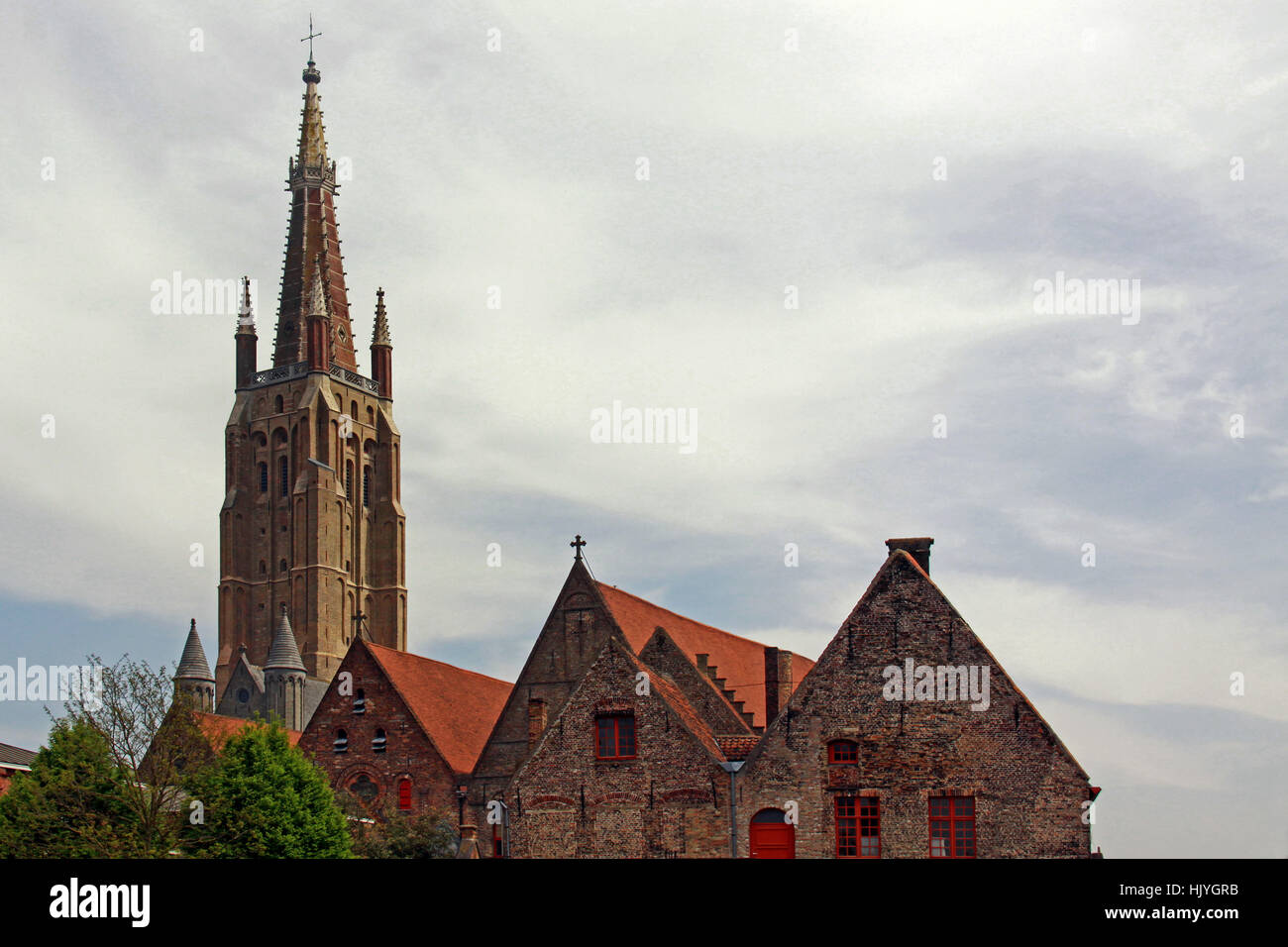 Gothic flemish church hi-res stock photography and images - Alamy
