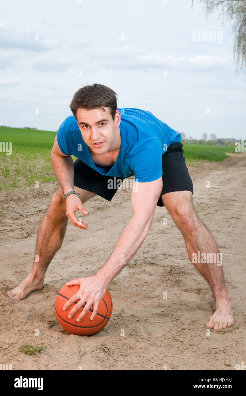touch the basket ball Stock Photo - Alamy