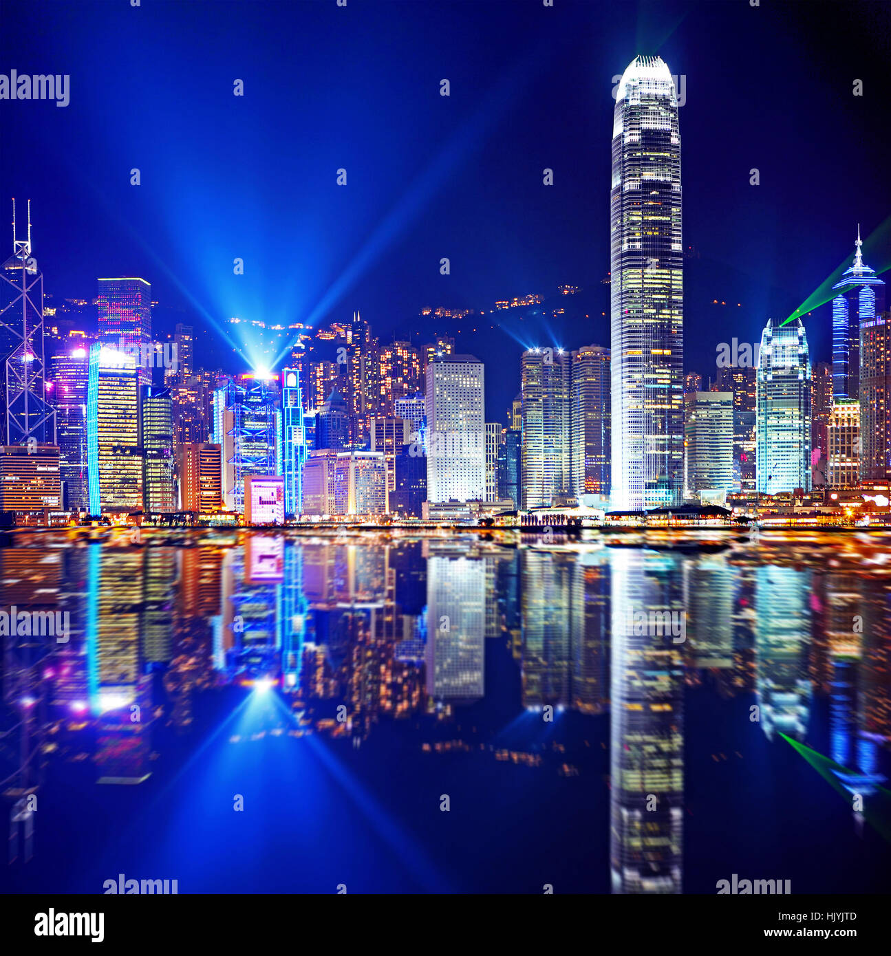 tower, office, indicate, show, city, town, asia, night, nighttime ...