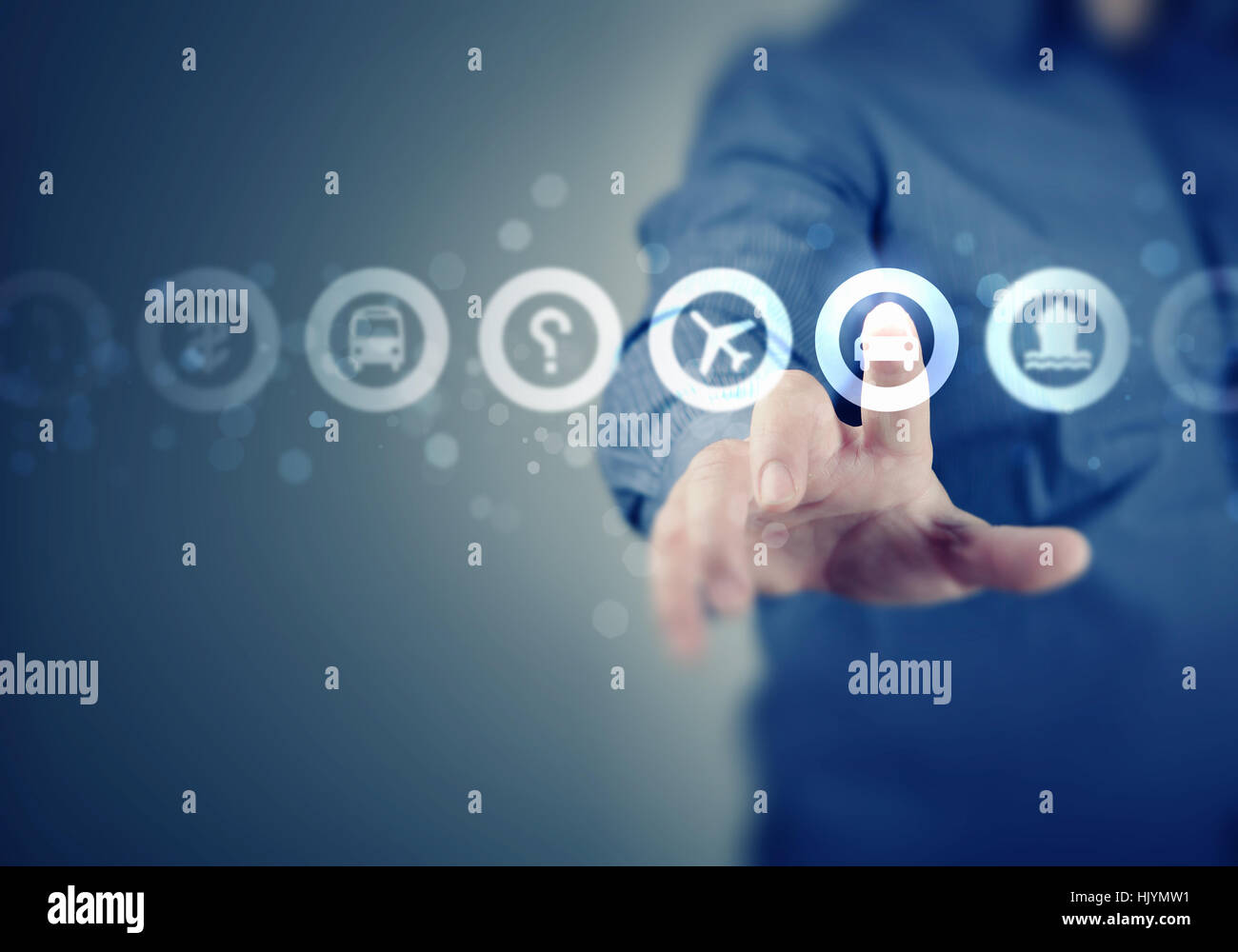 Push virtual buttons hi-res stock photography and images - Alamy