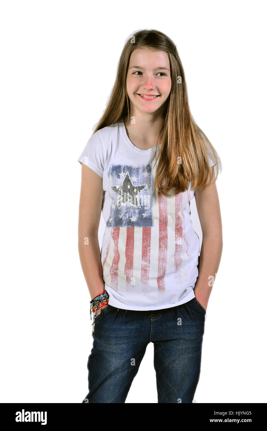 cool girl teenager Stock Photo - Alamy
