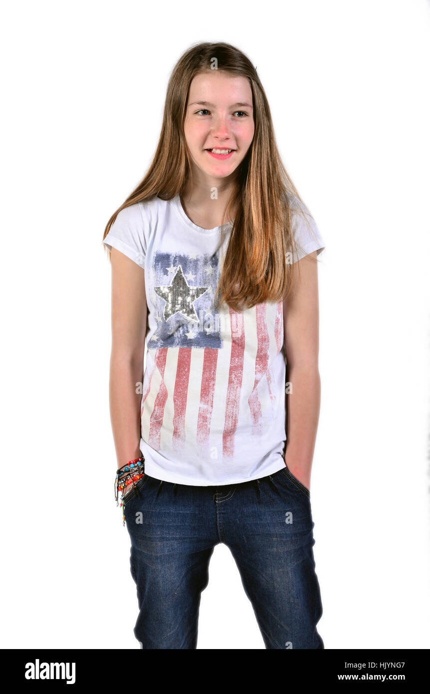cool girl teenager Stock Photo - Alamy