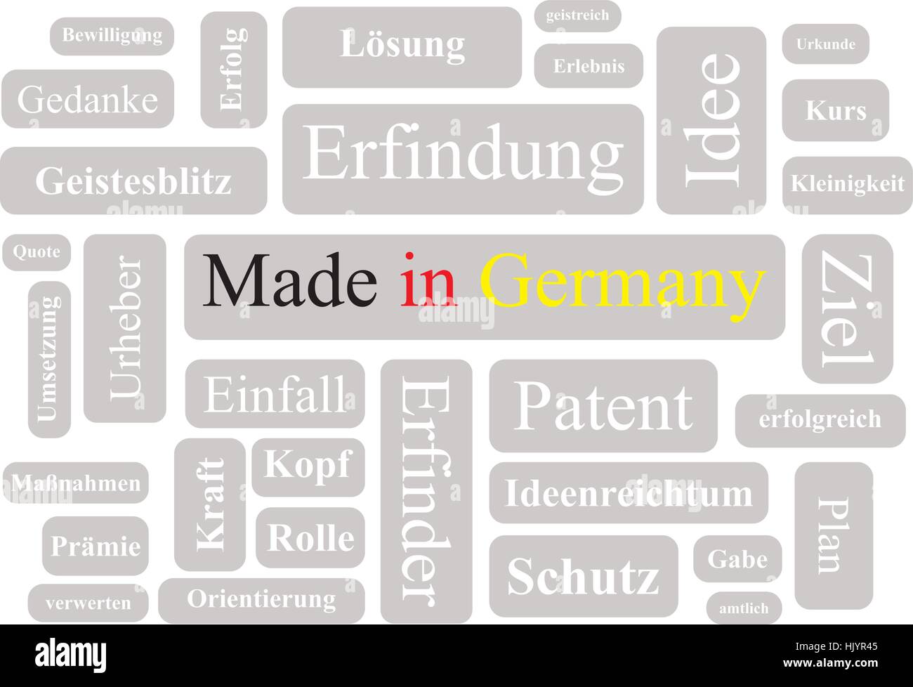 Made in Germany Stock Vector Image & Art - Alamy