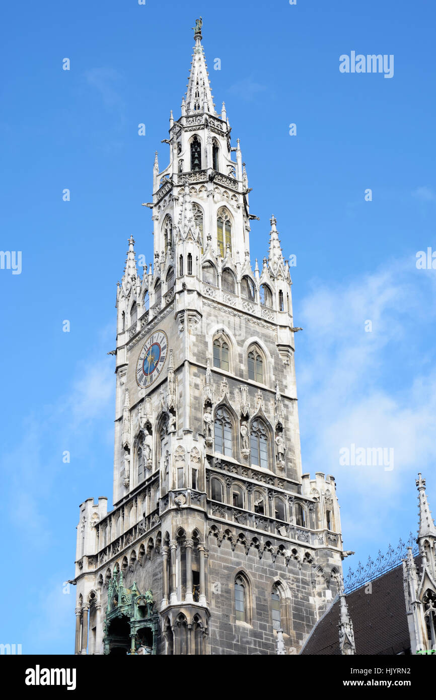 tower, famous, bavaria, sightseeing, germany, german federal republic ...