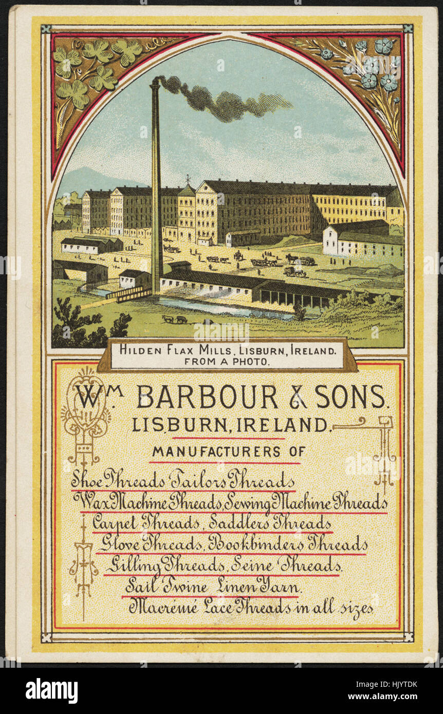 Linen thread barbours hi-res stock photography and images - Alamy