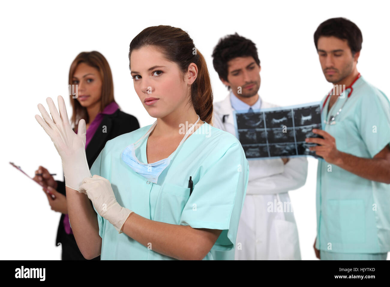 woman, medicinally, medical, hospital, nurses, doctors, working, staff ...