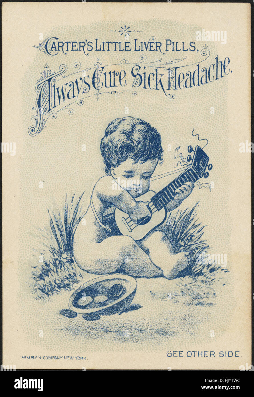 Carters liver pills hi-res stock photography and images - Alamy