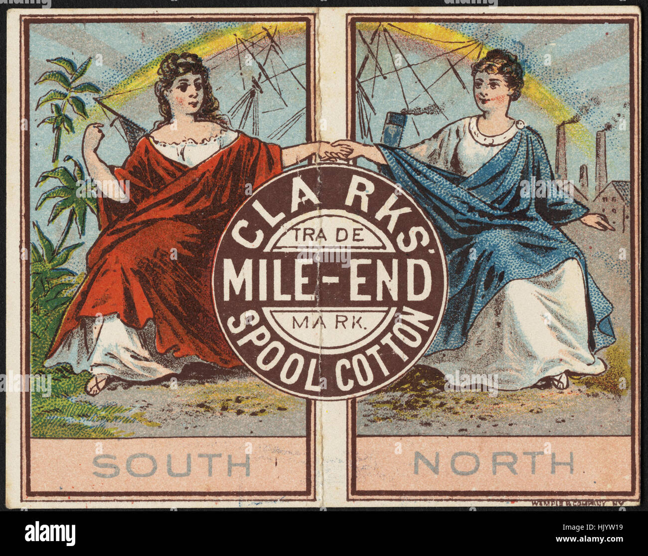 Clarks mile end spool thread hi-res stock photography and images - Alamy