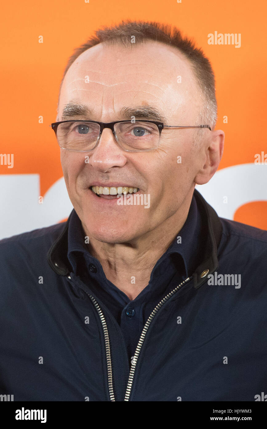 Director Danny Boyle during a photo call for the cast of T2 ...