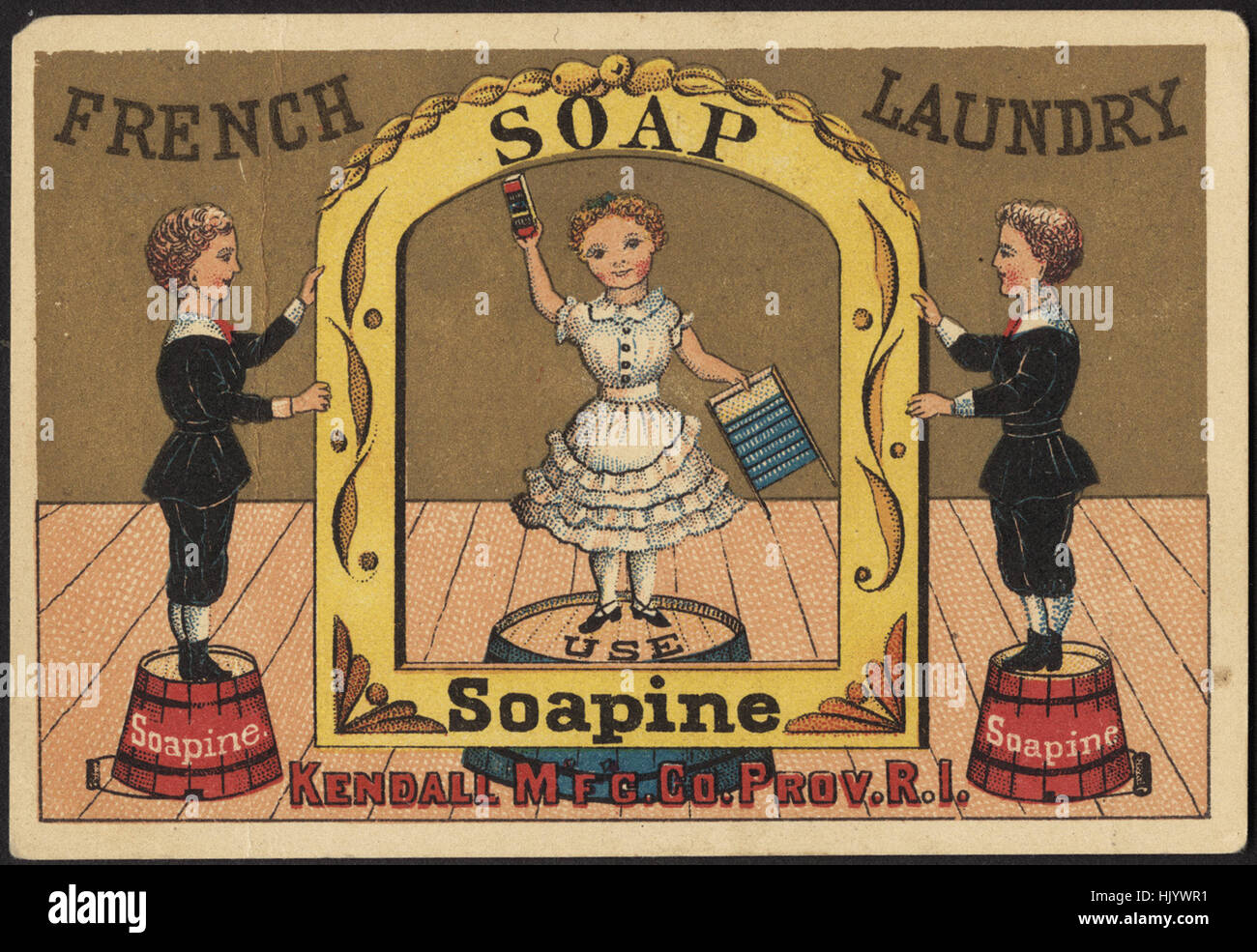 French Laundry Soap, use Soapine Stock Photo - Alamy