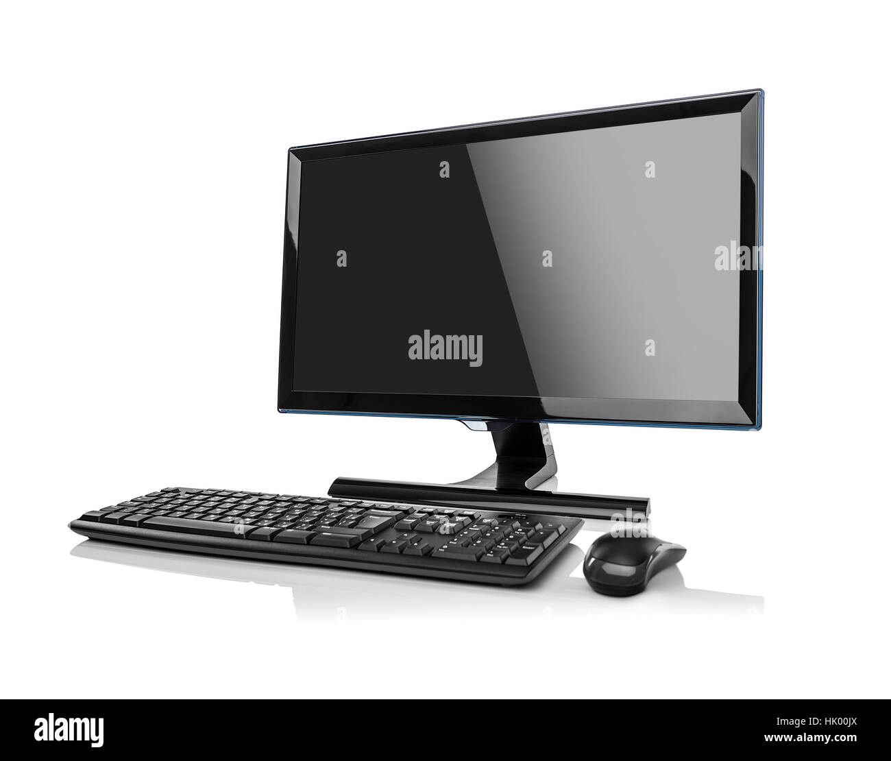 Desktop computer isolated Stock Photo - Alamy
