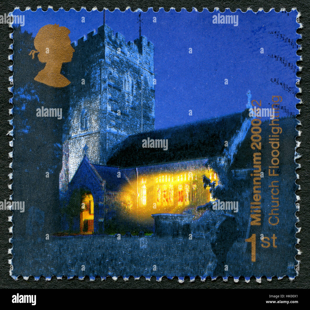 GREAT BRITAIN - CIRCA 2000: A used postage stamp from the UK ...