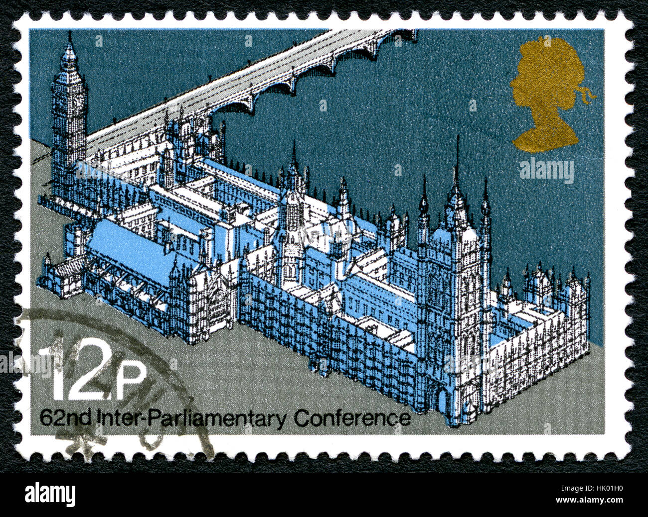 GREAT BRITAIN - CIRCA 1975: A used postage stamp from the UK ...