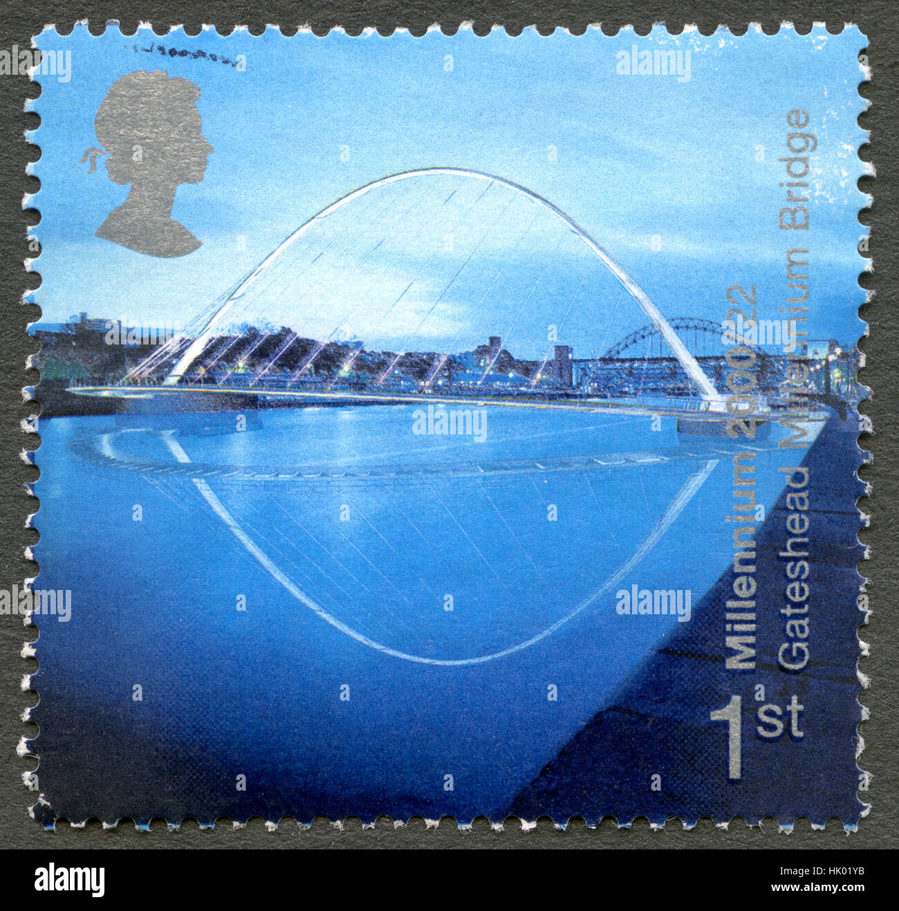 GREAT BRITAIN - CIRCA 2000: A used postage stamp from the UK ...