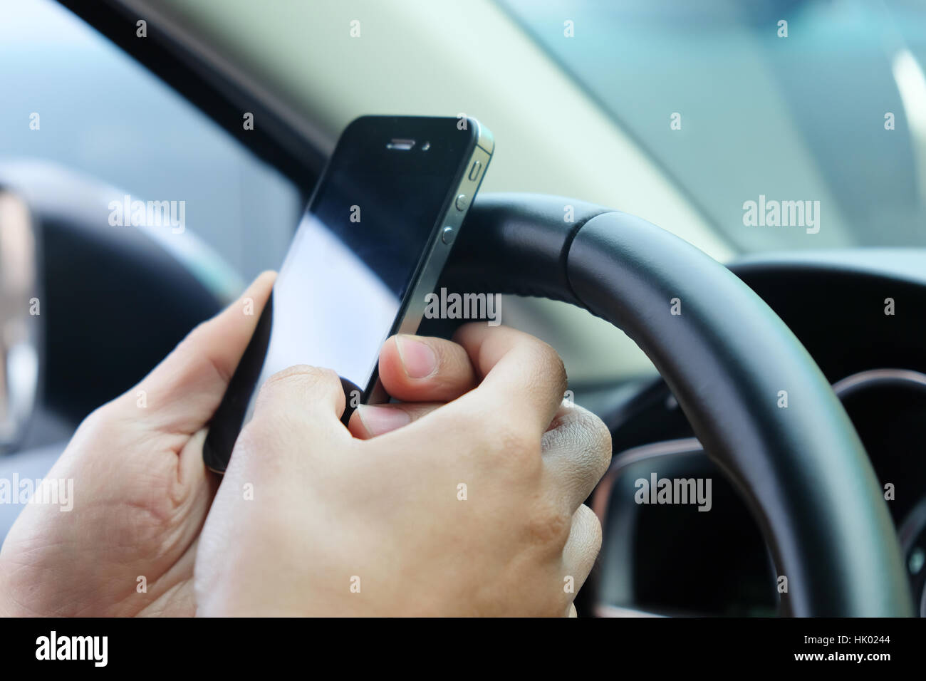 phone call in the car Stock Photo - Alamy