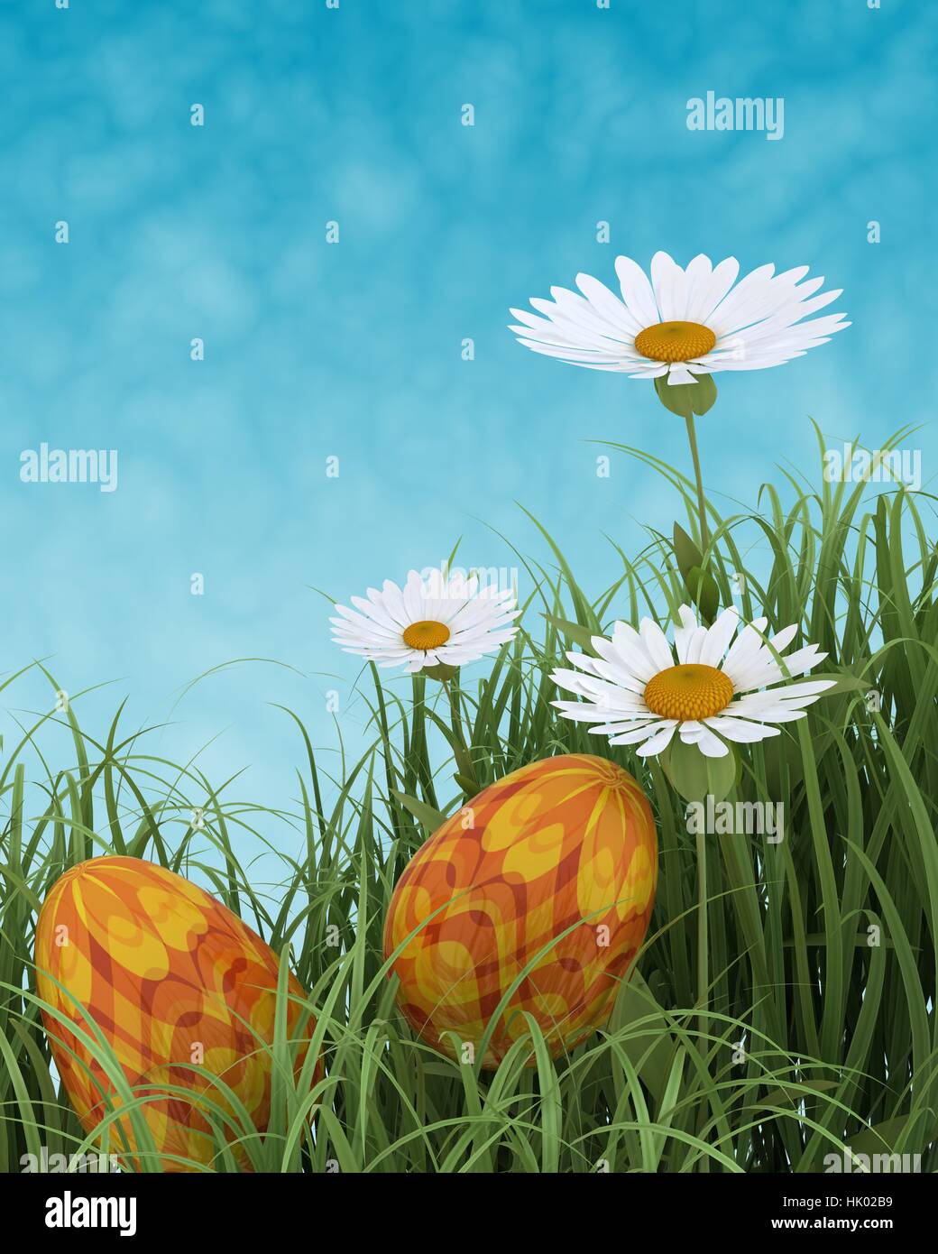flower, plant, summer, summerly, easter, spring, egg, growth, grow ...