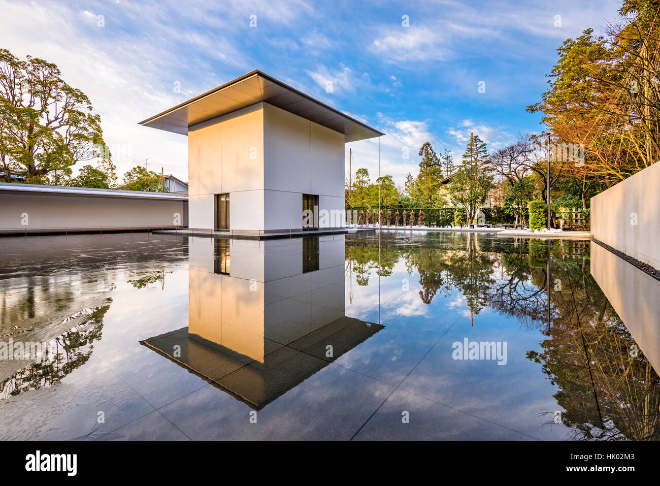 KANAZAWA, JAPAN - JANUARY 19, 2017: The D.T. Suzuki Museum. The museum ...