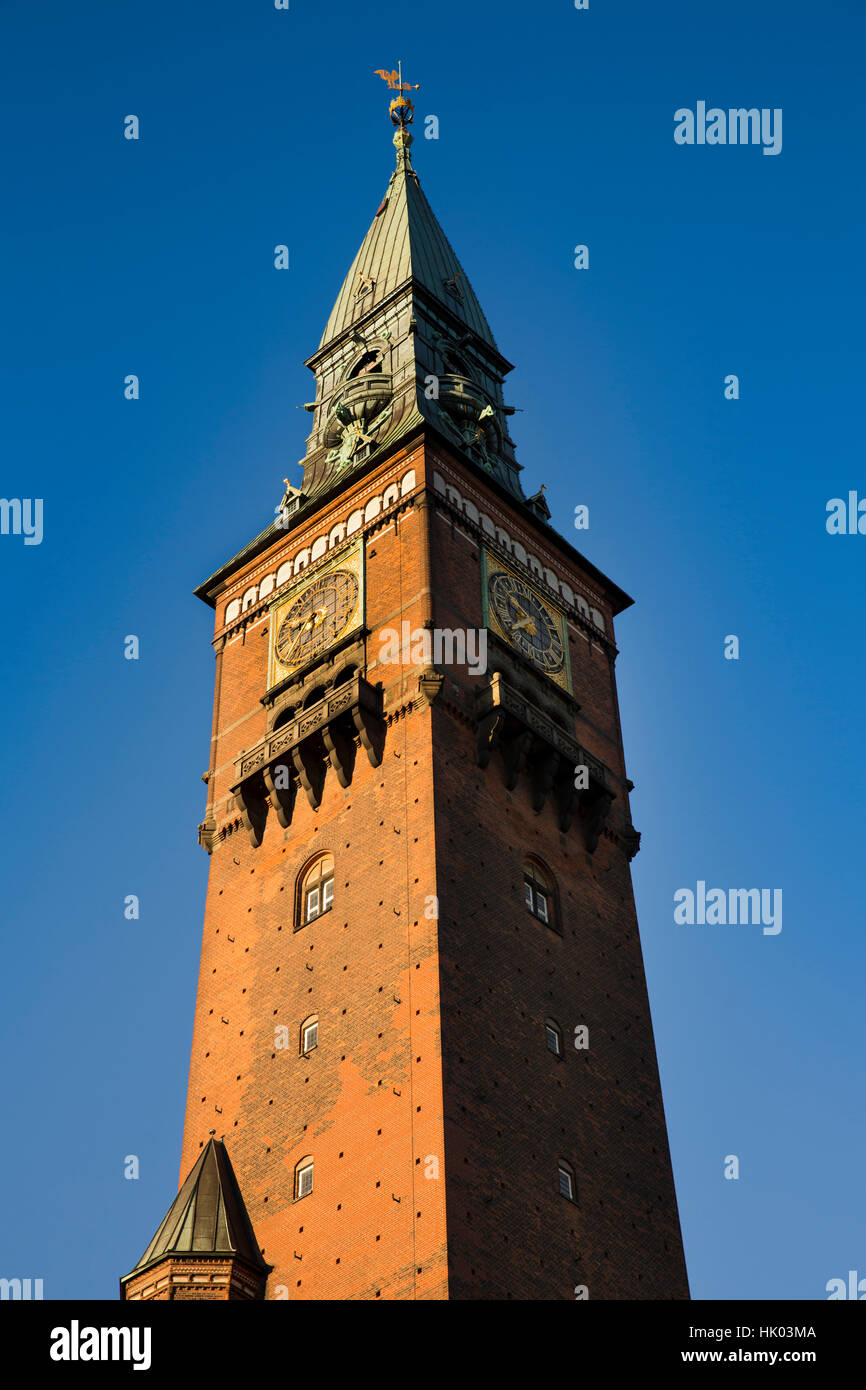 Denmark, Copenhagen, City Hall Square, Scandia Palace Hotel, built 1910 ...