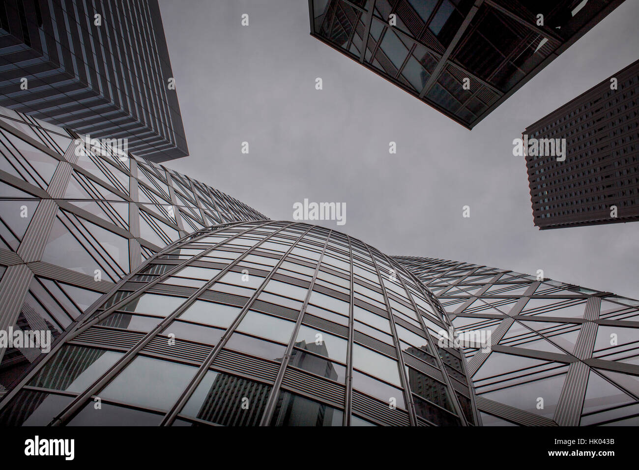 Cocoon Building in Nishi Shinjuku.Tokyo city, Japan, Asia Stock Photo ...
