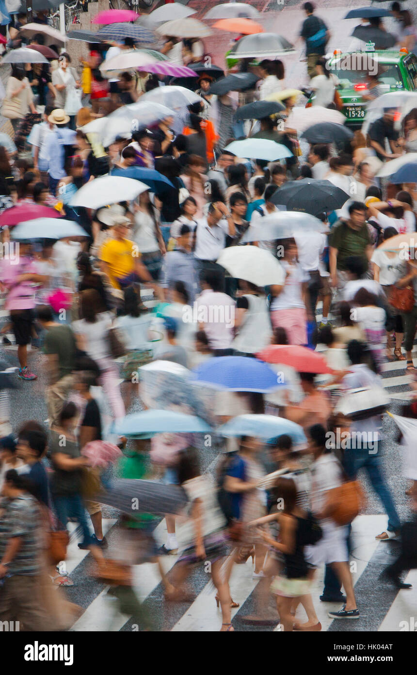 Crowd, crowded, Rush hour, overpopulation, crosswalk, Hachiko square ...