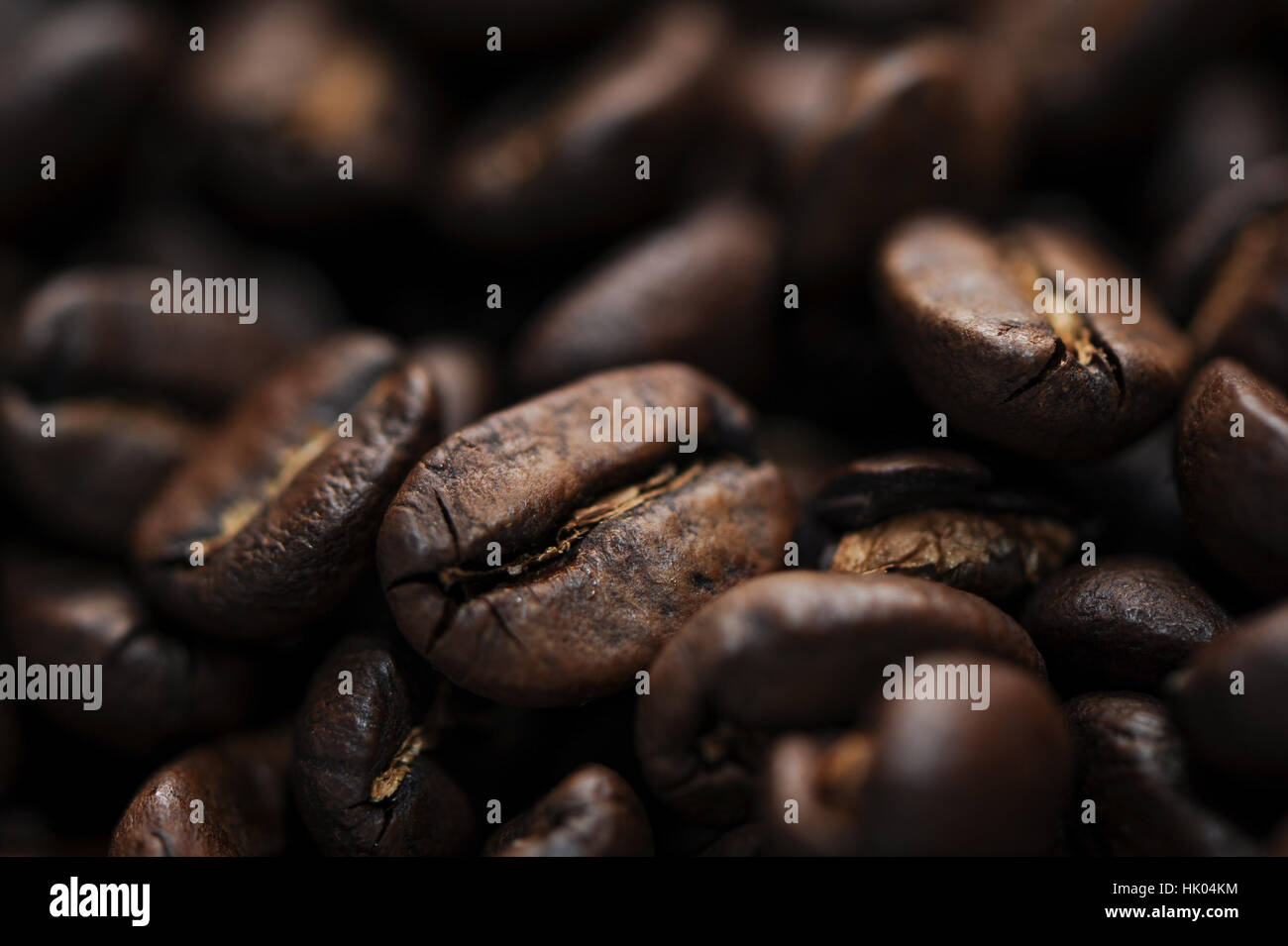 Coffee beans close up Stock Photo - Alamy