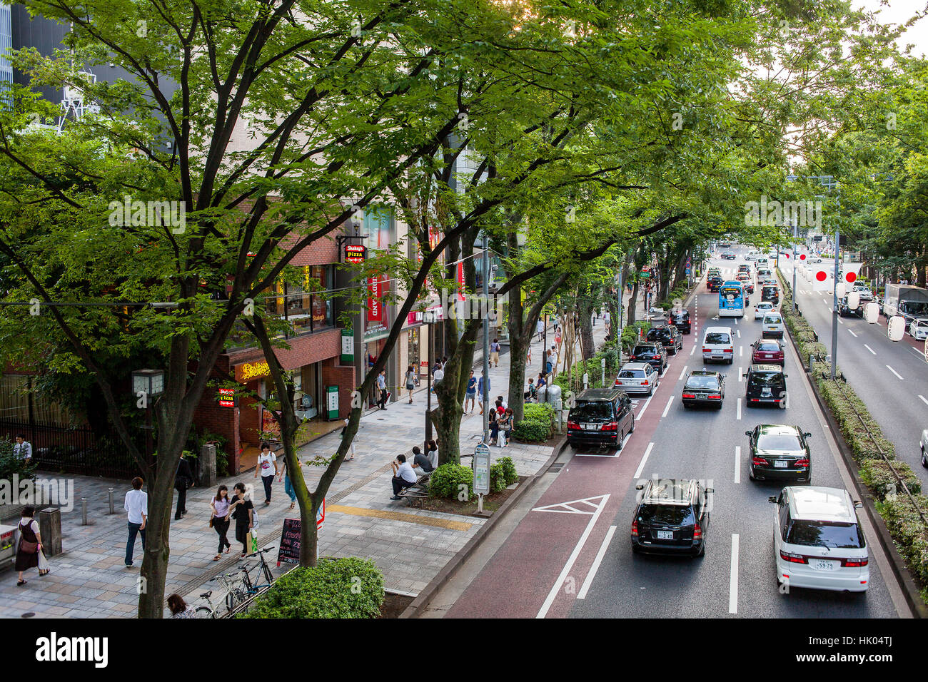 Omotesando street. Tokyo. Japan Stock Photo - Alamy