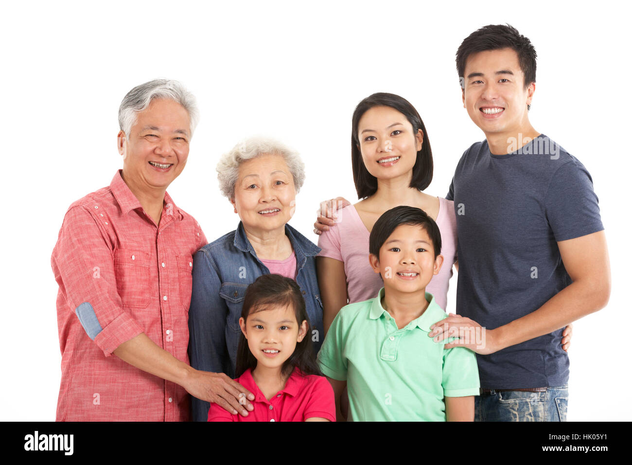 Woman three generations studio shot hi-res stock photography and images ...