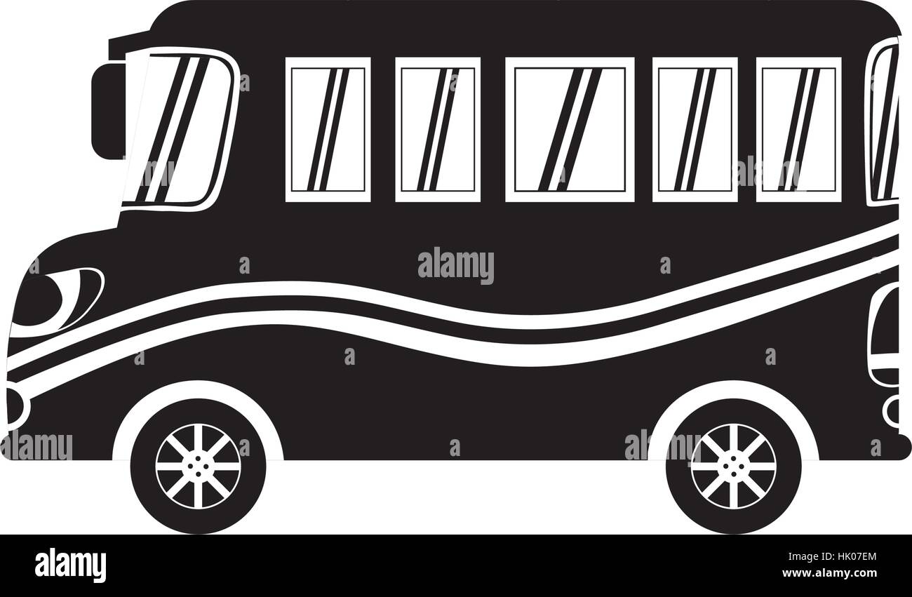 School bus vehicle icon vector illustration graphic design Stock Vector ...