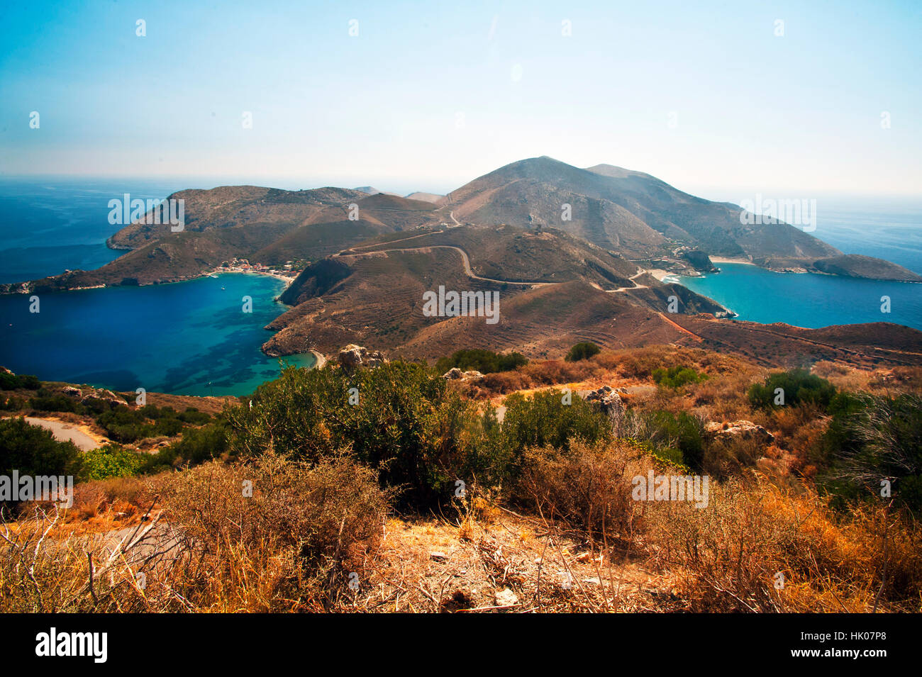 europe, greece, peloponnese, mani, cape, tenaro Stock Photo - Alamy