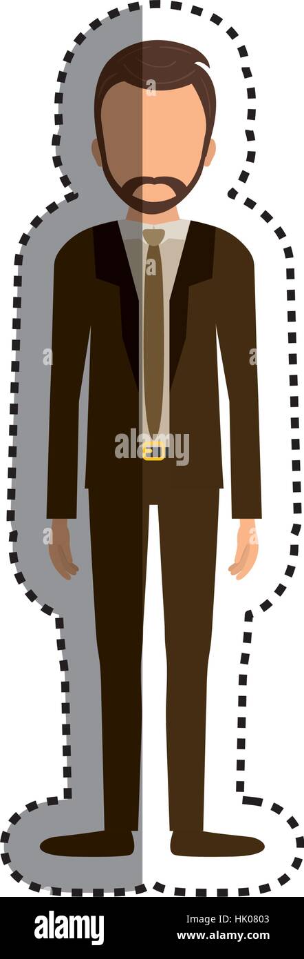 Businessman executive profile icon vector illustration graphic design ...