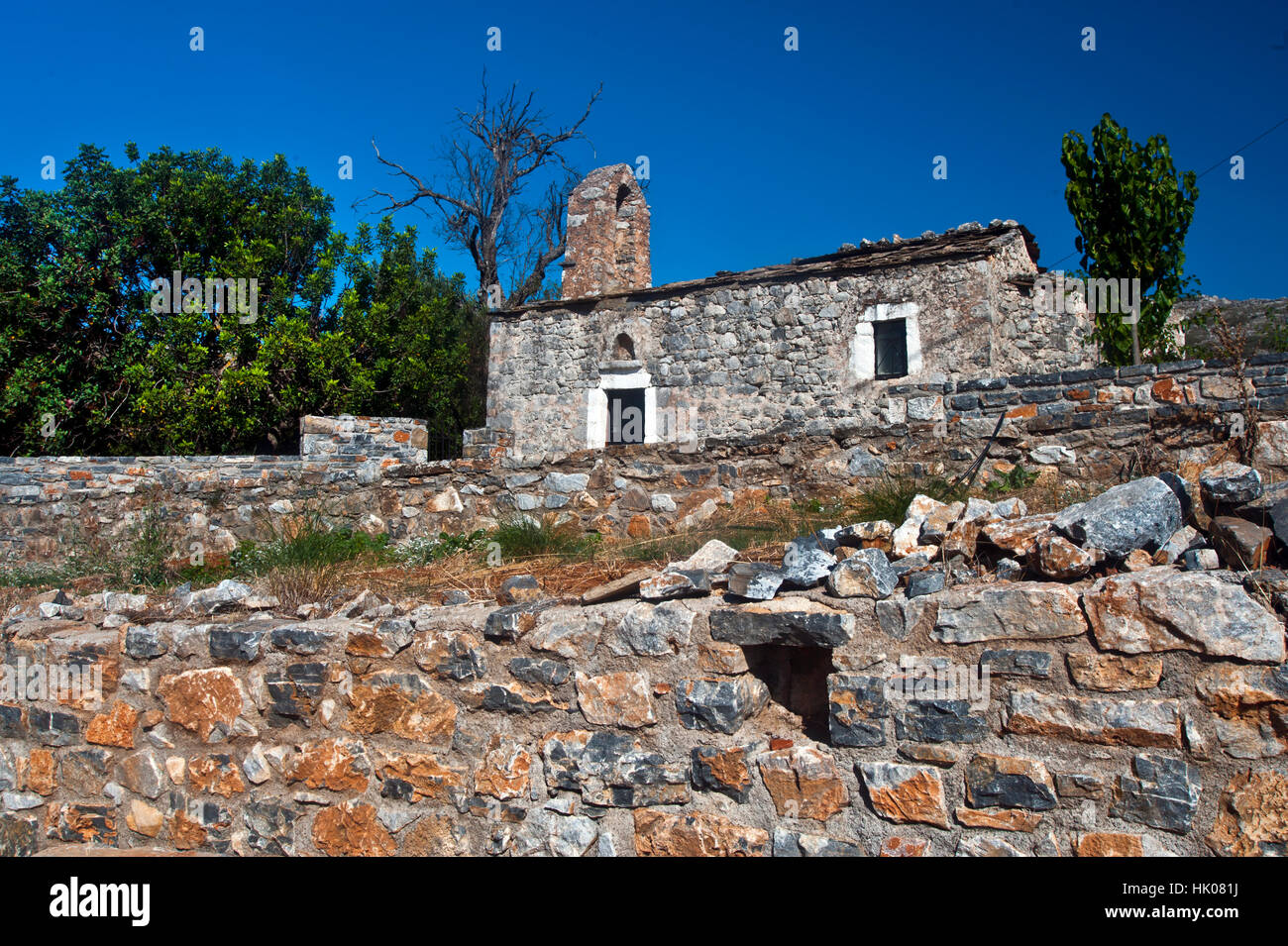europe, greece, peloponnese, mani, village, lagia Stock Photo - Alamy