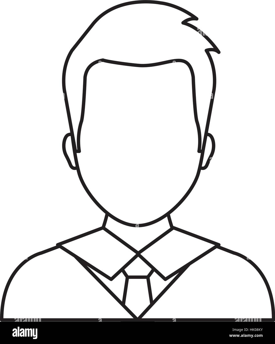 Businessman executive profile icon vector illustration graphic design ...