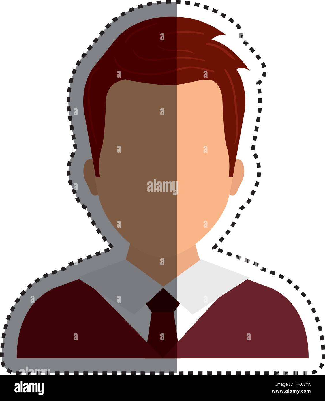 Businessman executive profile icon vector illustration graphic design ...