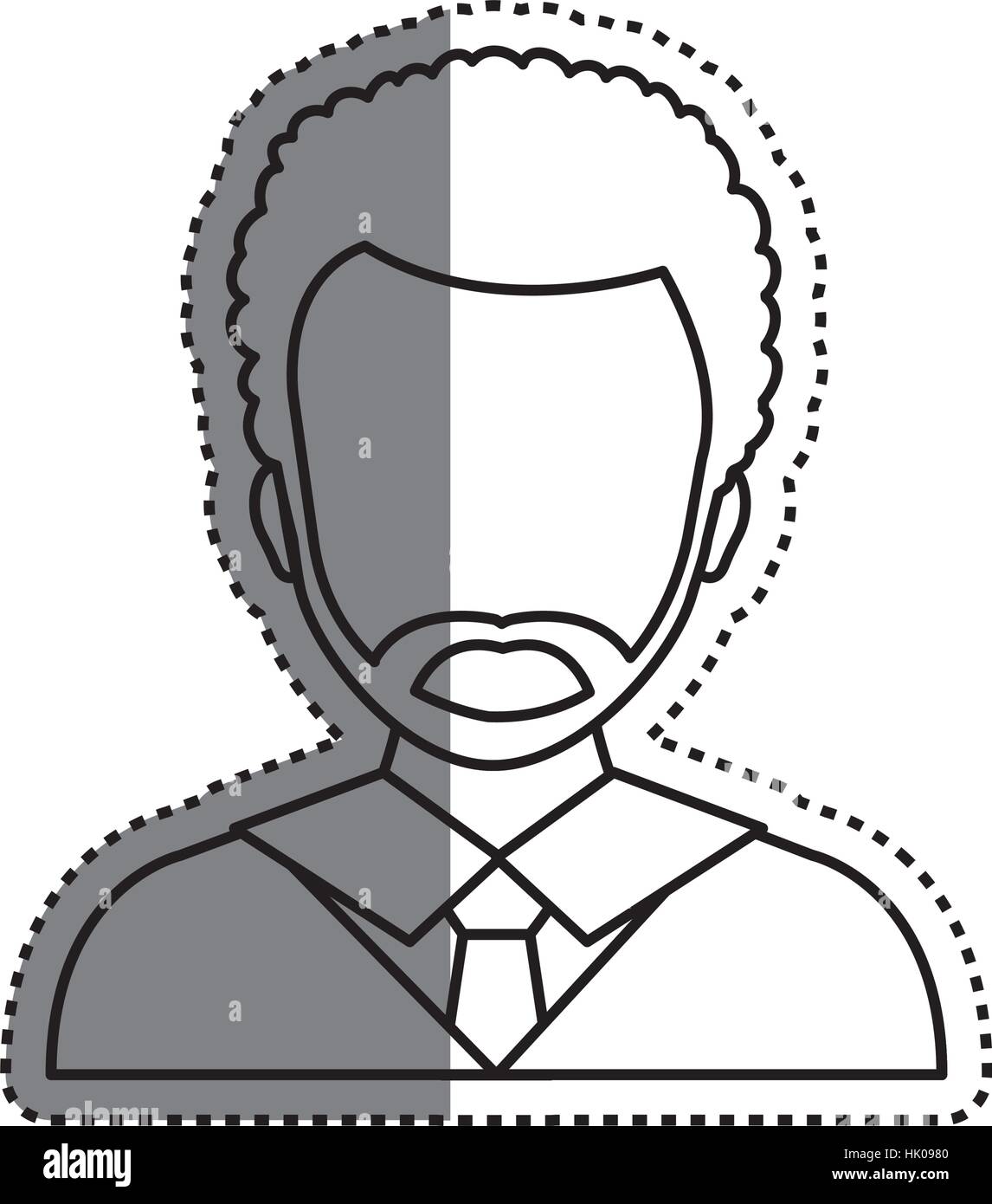 Businessman executive profile icon vector illustration graphic design ...