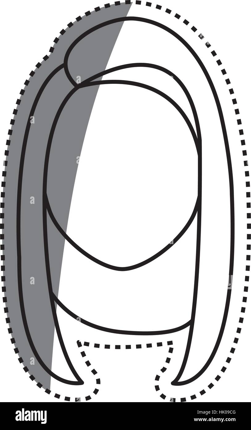 Woman faceless head icon vector illustration graphic design Stock ...