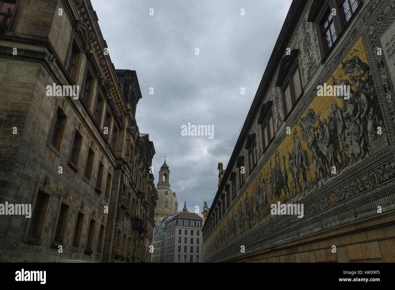 Dresden castle mural hi-res stock photography and images - Alamy