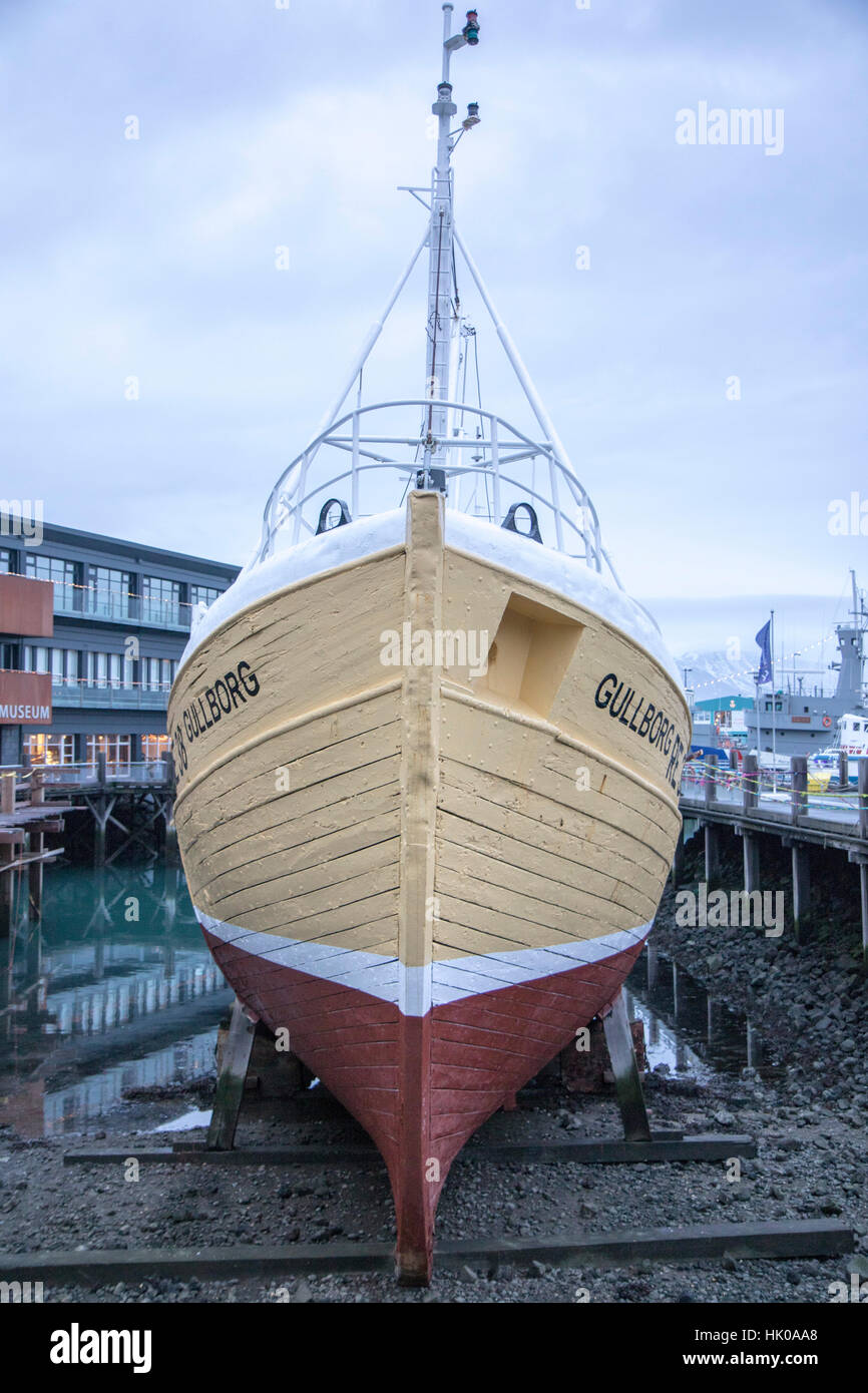 Reykjavik Harbour capital of Iceland Stock Photo - Alamy