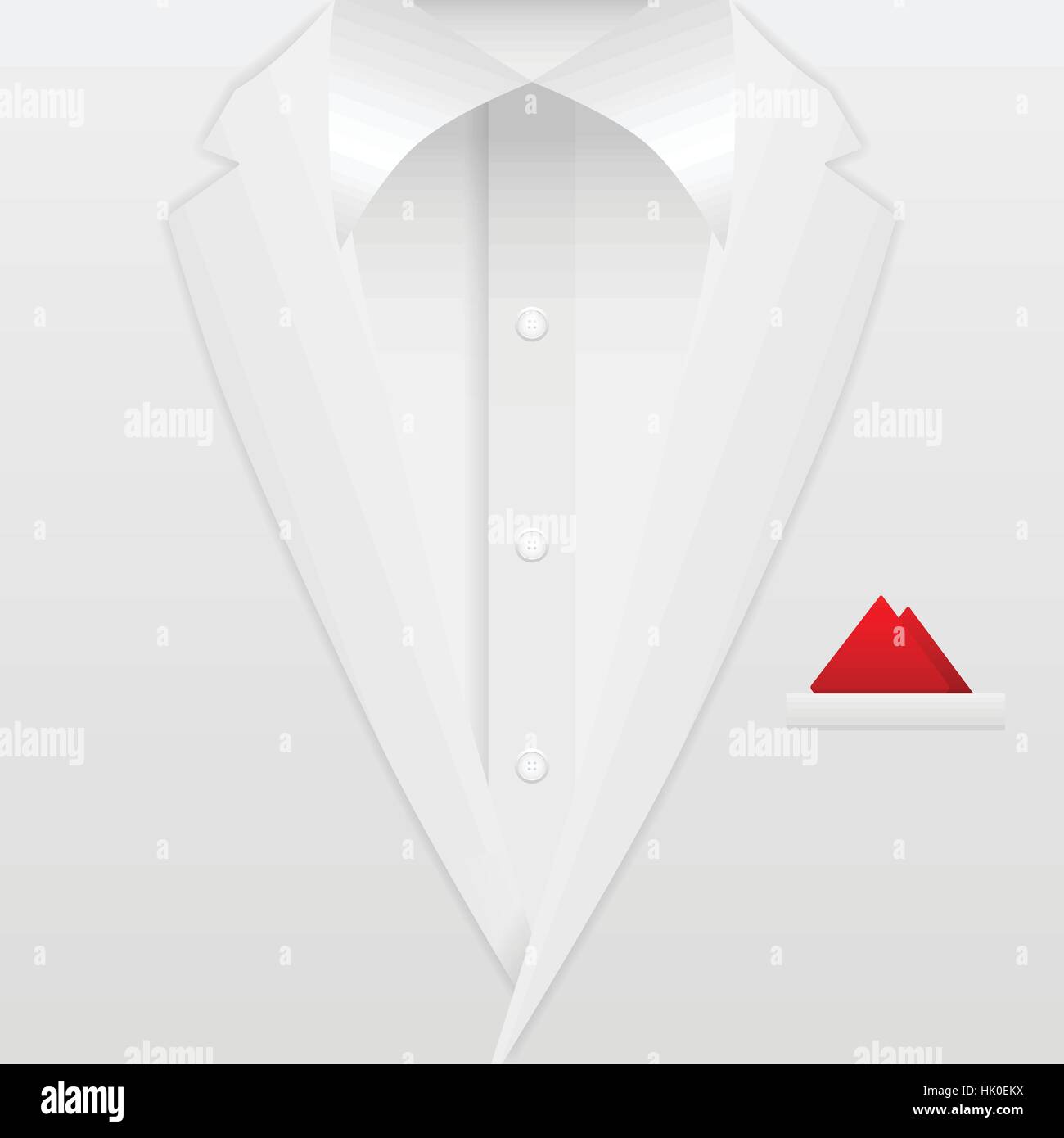 Man formal suit background. Vector illustration Stock Vector Image ...