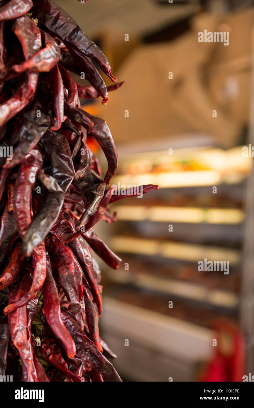 Red colour chilly hi-res stock photography and images - Alamy