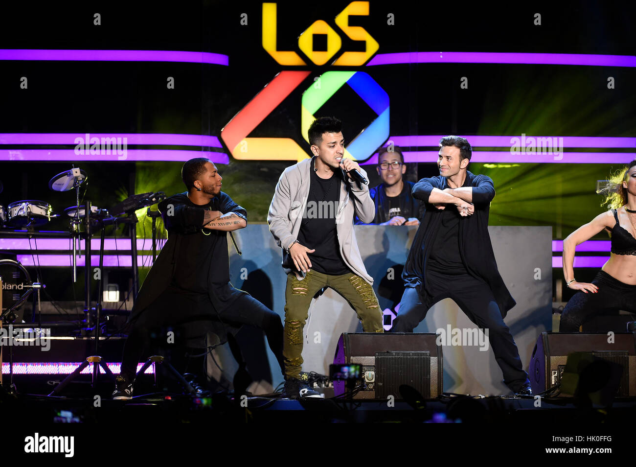 Singer Dasoul during the Primavera Pop concert to the 50th Anniversary ...