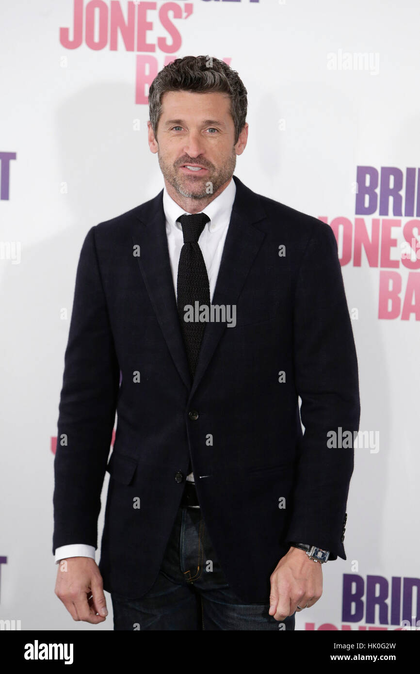 Actor Patrick Dempsey during a photocall of 'Bridget Jones's Baby' in ...
